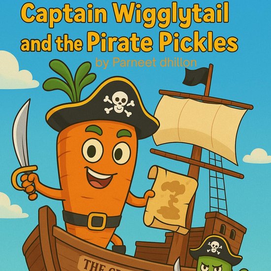 Children’s storybook 1 - Captain Wigglytail and the pirate pickles ...