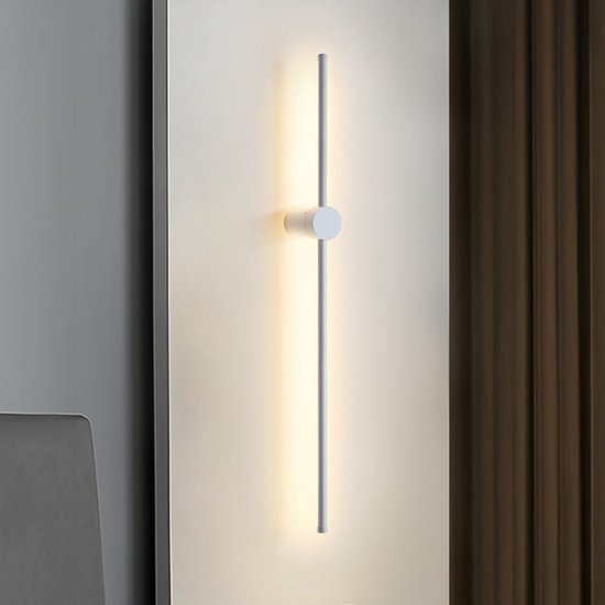 NETTLIFE Wandlamp LED - wit - Warm wit Licht 3000K - draaibare - lange ...
