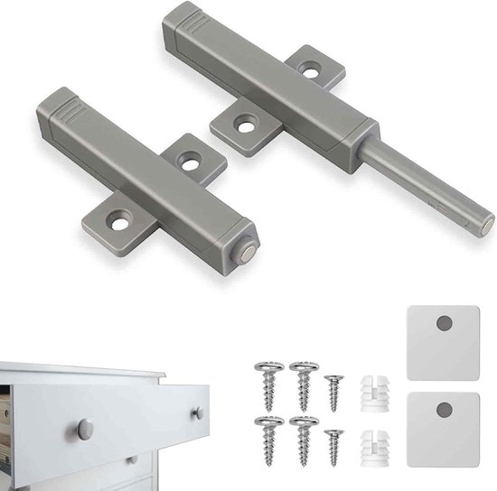 Allecto Plus - Heavy Duty Magnetische Deursnapper - Push to Open ...