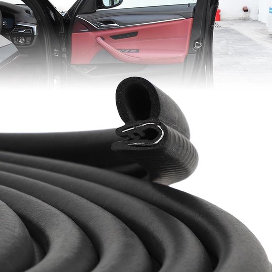 Allecto Plus - Autodeurafdichting van rubber 6 m 20 x 13 mm ...