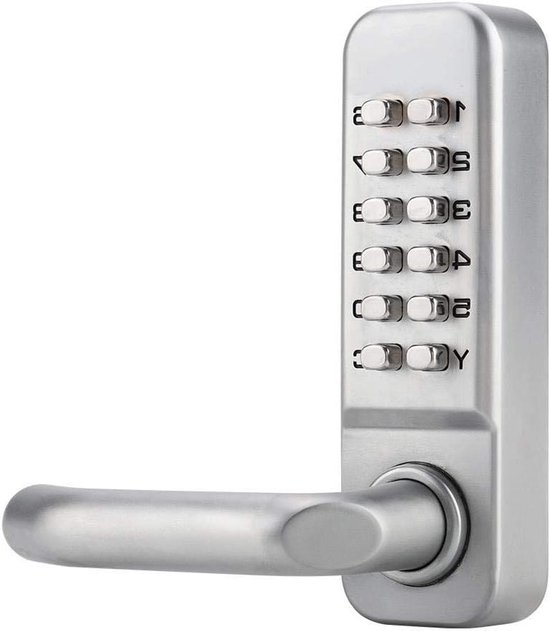 Digitaal deurslot voor thuis en bedrijf met mechanisch codeslot | bol