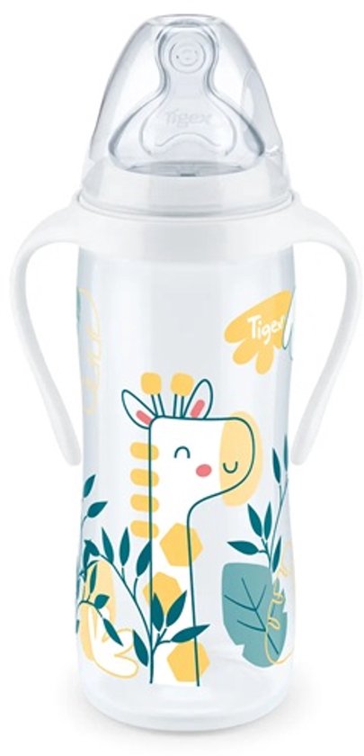 Tigex | TRANSITION 360ml | fles met handvatten | +6m | 360 ml | bol