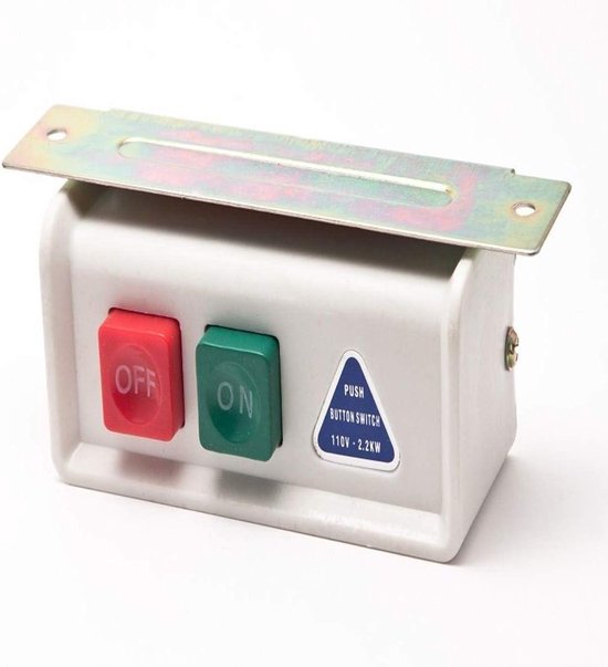 On/Off Power Push Button Switch Box - Geschikt voor Industriële ...