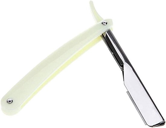 Barber scheermes voor heren met heavy duty metalen handvat - klassiek ...