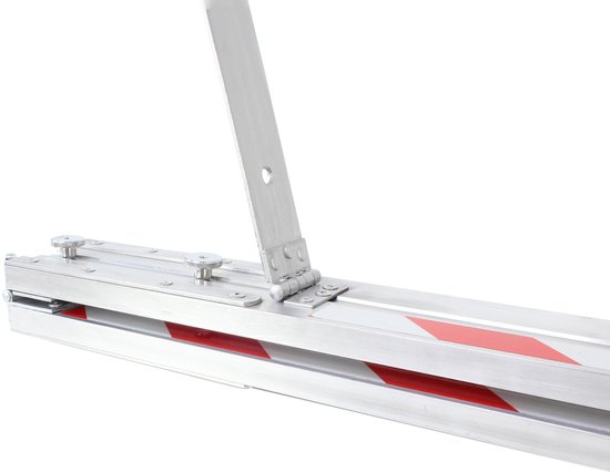 hedue® Richtlat 5 m / 1,67 m - aluminium afrijlat voor metselwerk en ...