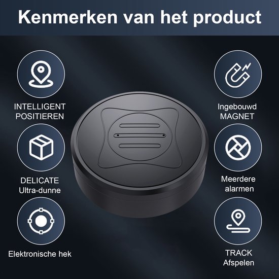 GF10 GPS Tracker - Sterke Magneet - Installatievrij - Anti-verlies ...