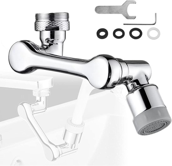 Swivel Water Tap - Jet Regulator - 1080 Degree Rotating - Air ...