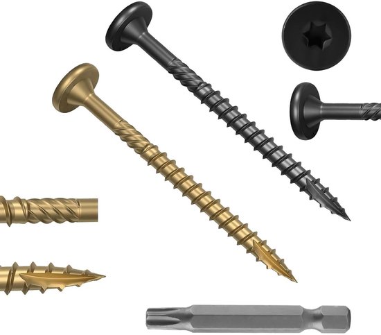 Assortiment houtschroeven #14 - 50 stuks voor Torx-schroevenset ...