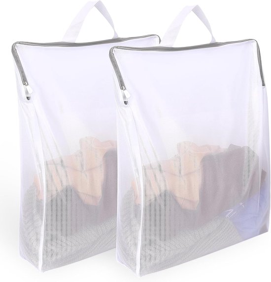 Waszakjes - 2 stuks - 40x50x10cm - Waszak groot - Waszakken - Wasnetten ...