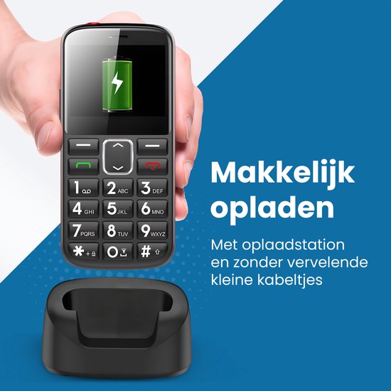 Senzo Z1 Senioren telefoon - 4G GSM met SOS-knop - Simlockvrij ...