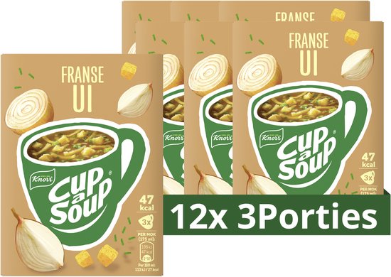 Knorr Cup A Soup - Franse Ui - zonder toegevoegde smaakversterkers en ...