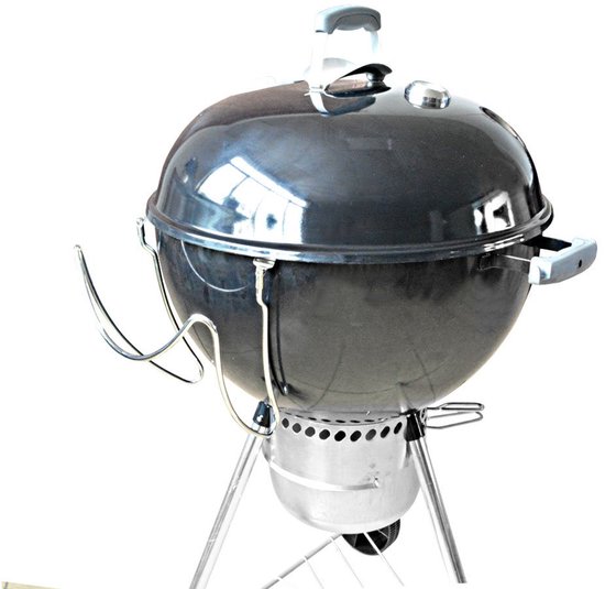 Slide-a-Side Lid Holder for Weber 47 and 57 cm Kettle Barbecues ...