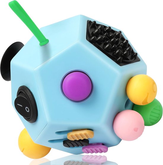 Fidget Cube 12 Sides - Fidget Toys Cube Antsy Labs Original Fidgets ...