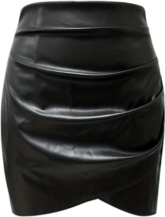Bovista Leren Rok - Broek - Legging - Dames - Jurk - Latex - Zwart ...