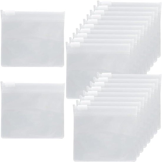 Allecto Premium - Transparante ZIP-lock zakjes - 20 stuks - Sieraden ...