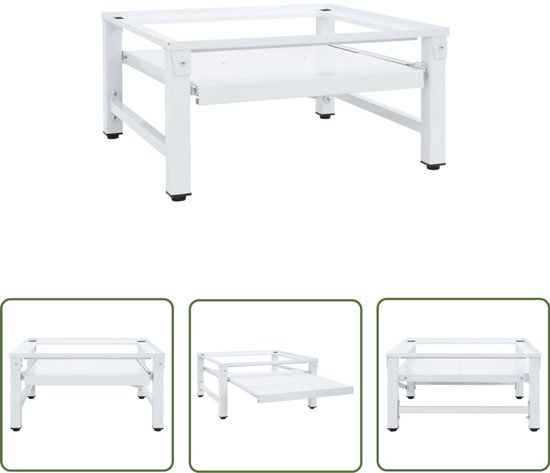 vidaXL Wasmachine Stand - Wasmachine Verhoger - Wasmachineverhoger met ...