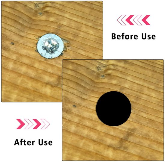 290pcs Zelfklevende Schroefcovers - Sticker voor Schroeven - 12mm 15mm ...