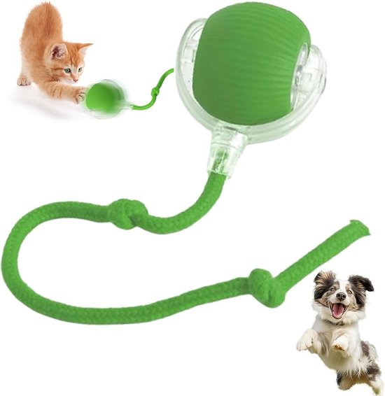 Titel: Interactieve 360° slimme automatische rollende bal voor katten ...