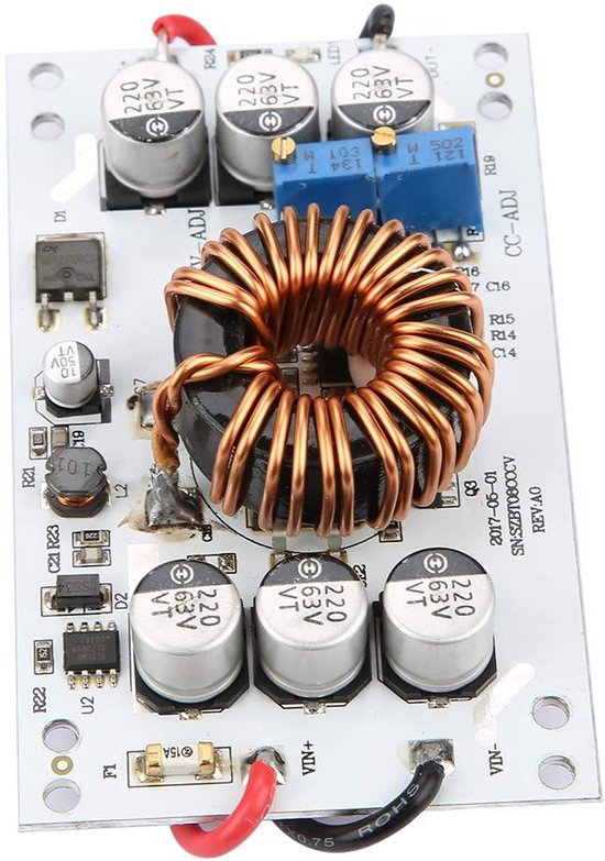 Allecto Plus - Regelbare Step-Up Voeding Module 600W DC-DC Driver LED ...