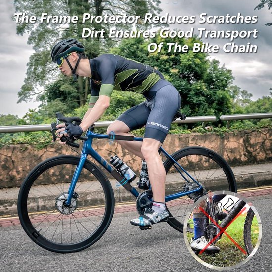 Allecto Plus - Fietsframebeschermingset 5 Stuks | Beschermfolie ...