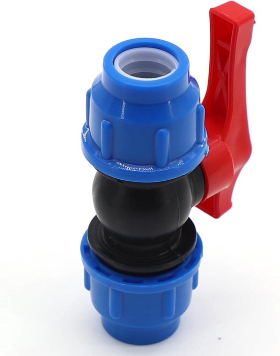 Robinet d'arrêt de 20 mm (1/2") pour conduite d'eau en PEHD ou en ...