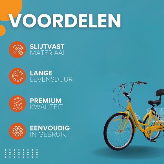 Opulence Driewieler 7 versnellingen - Fiets voor volwassenen en ...