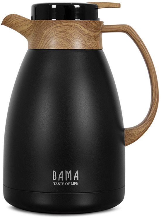 Bama Thermoskan Burano 1,5L Zwart | bol