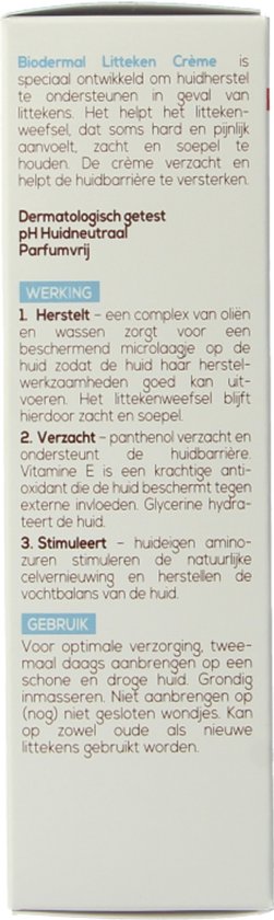 Biodermal Littekencrème - Vermindert zichtbaarheid van littekens ...