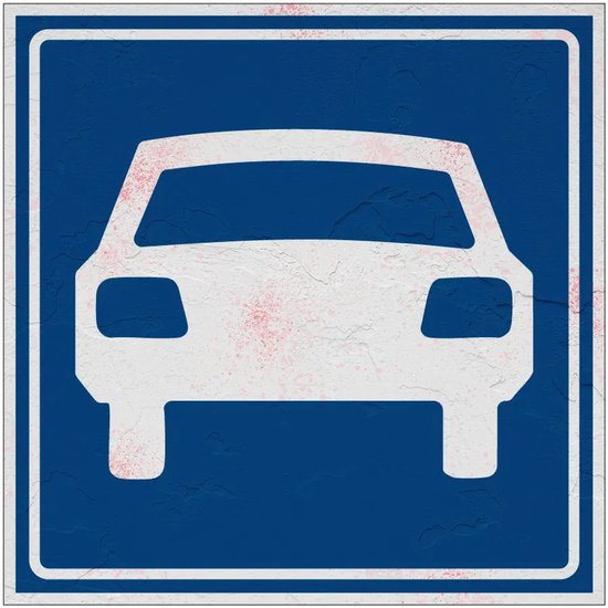 Autoweg bord - G3 - Sign Again - 10 x 10 cm | bol