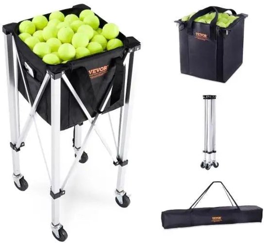 Tennisbalkar - Tennis Hopper - Tennis - Trolley - Opvouwbare Trolley ...