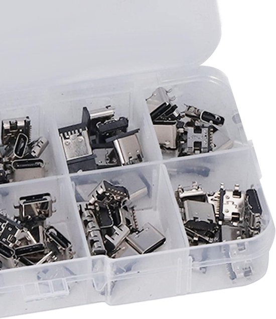 Allecto Plus - 100 Stuks USB Female Terminals Plug Connector Jack ...