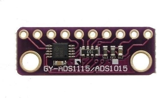 5 stuks I2C ADS1115 16 bit ADC 4-kanaals module met programmeerbare ...