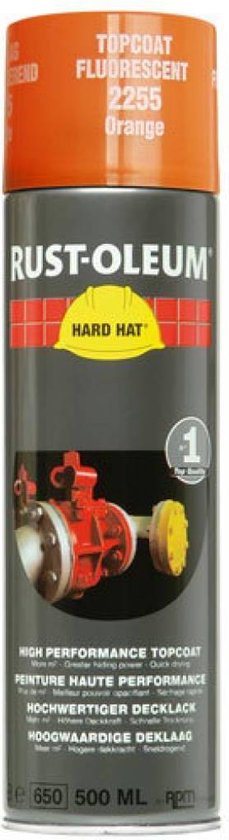 Rust-Oleum 2100 Hard Hat 500ml Spray RAL-5005 HG | bol