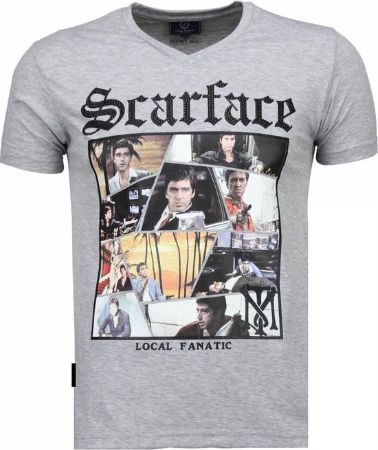 Scarface TM - T-shirt - Grijs | bol.com