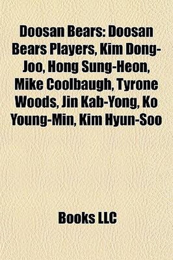 Doosan Bears | 9781158087310 | Boeken | bol.com