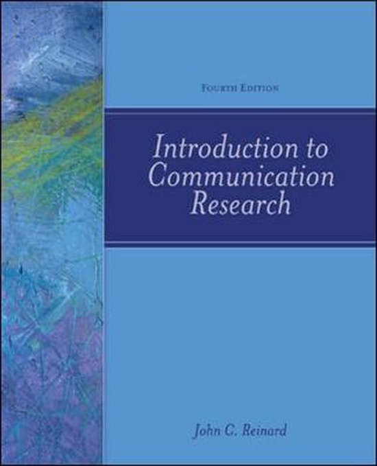 Introduction to Communication Research | 9780072862959 | John C ...