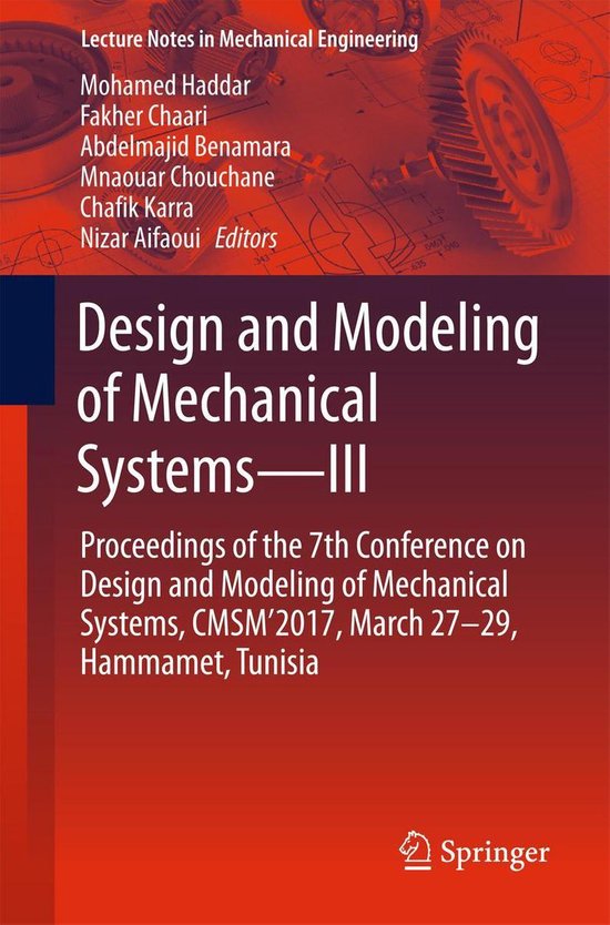 Lecture Notes in Mechanical Engineering - Design and Modeling of ...