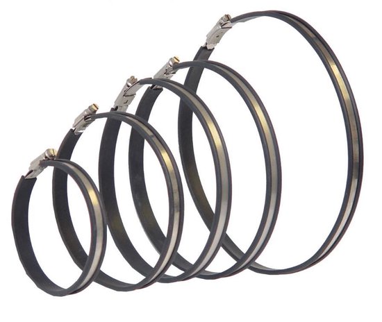 Metalsub RVS Tank Clips - 2 stuks - 7 liter - 130-150mm | bol