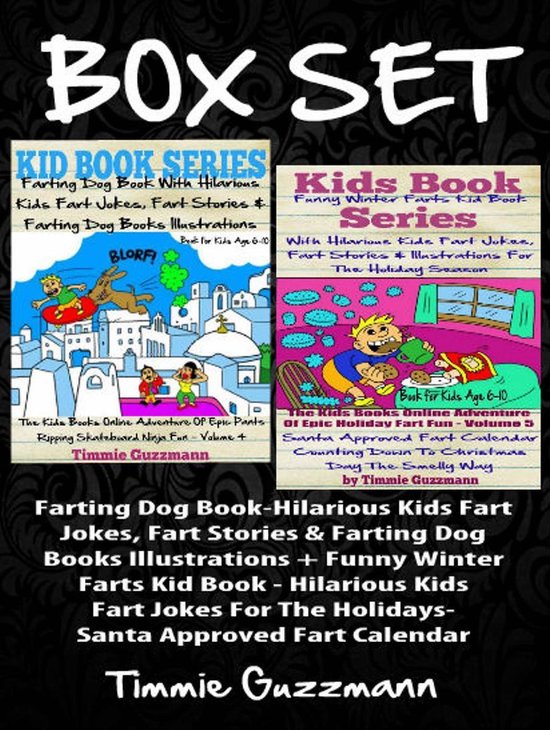 Box Set:Farting Dog Book-Hilarious Kids Fart Jokes, Fart Stories ...