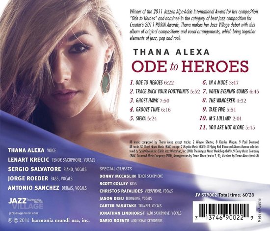 Thana Alexa - Ode To Heroes (CD), Thana Alexa | Muziek | bol