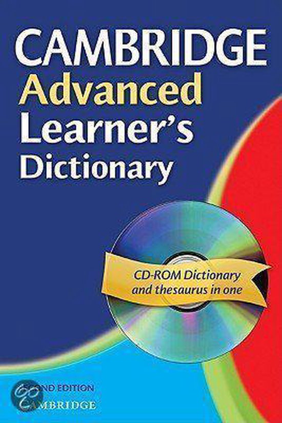Cambridge Advanced Learner's Dictionary Paperback with Cd-Rom ...