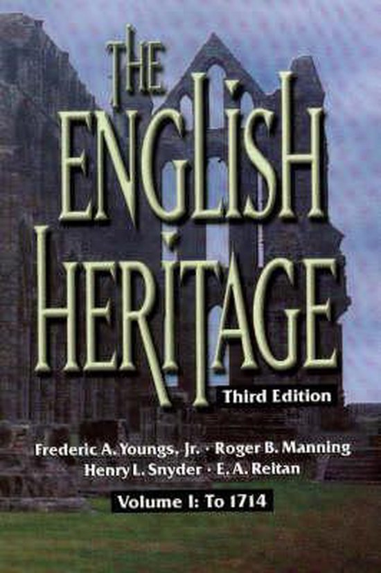 The English Heritage: v. 1 | 9780882959801 | Roger B. Manning | Boeken ...
