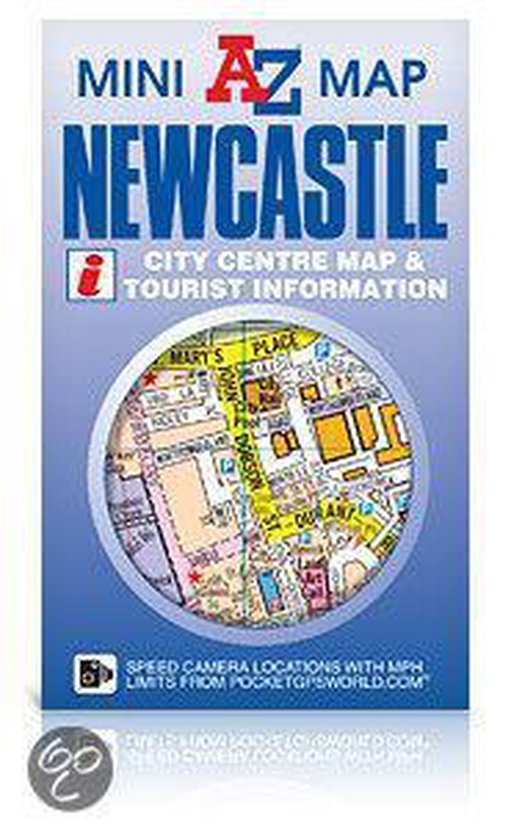 Newcastle Mini Map, Geographers' A-Z Map Company | 9781843488200 ...