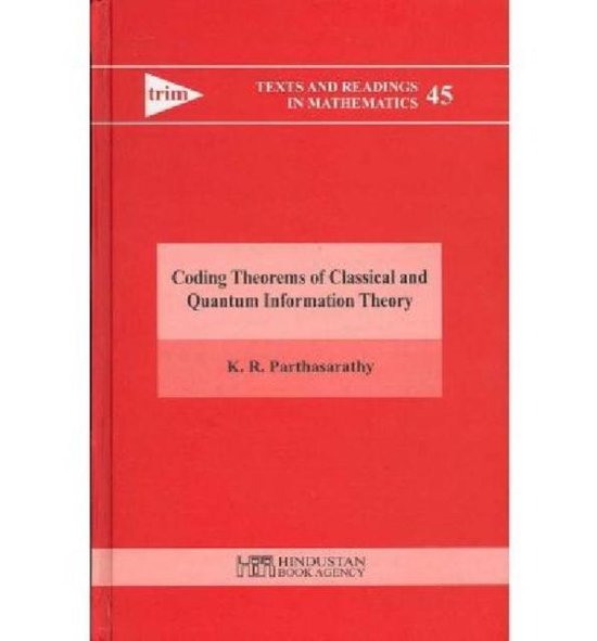 Texts And Readings In Mathematics Coding Theorems Of Classical And 4326