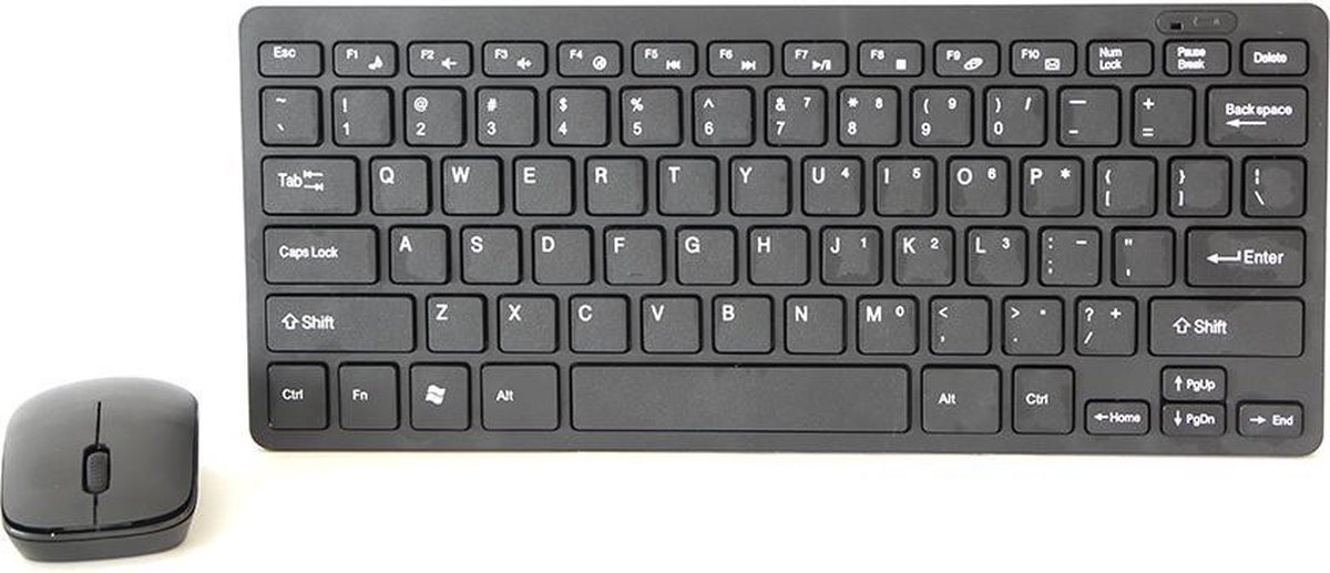 Wireless Keyboard Draadloos toetsenbord - Bluetooth - Zwart | bol.com