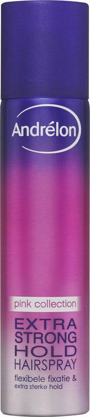 Andrélon Pink Collection Get The Volume - 250 ml - Extra Strong Hold ...