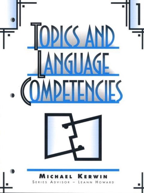 Topics and Language Competencies | 9780134358680 | Michael Kerwin ...