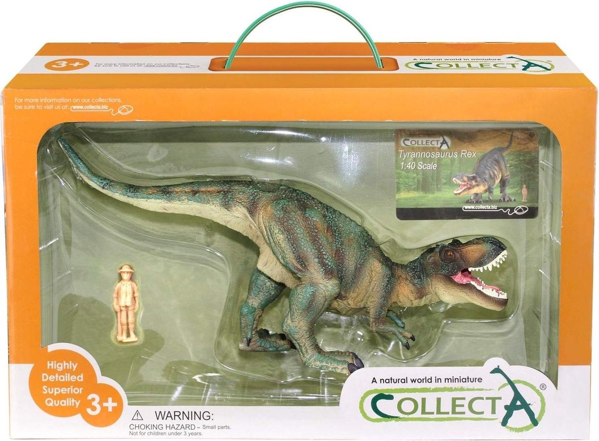 Collecta Prehistory: T-rex Playset 31 Cm | bol.com