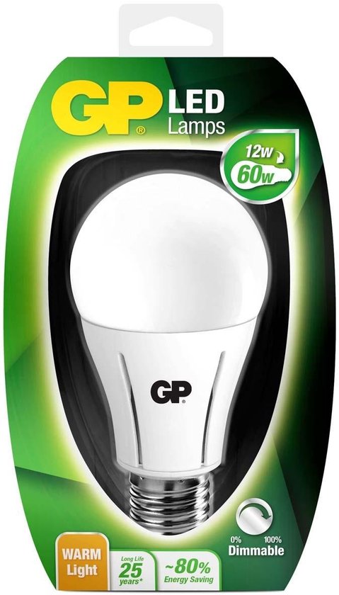 GP Led-lamp - GP Classic LED E27 60W | bol