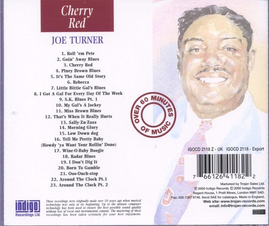 Cherry Red: The Essential Recordings Of Joe Turner, Big Joe Turner | CD ...